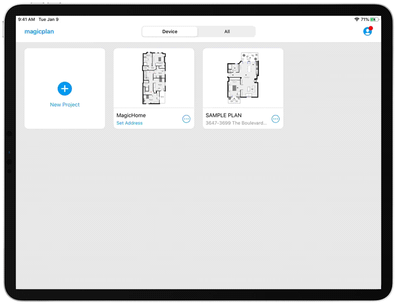 Share Floor Plans with Other magicplan Users